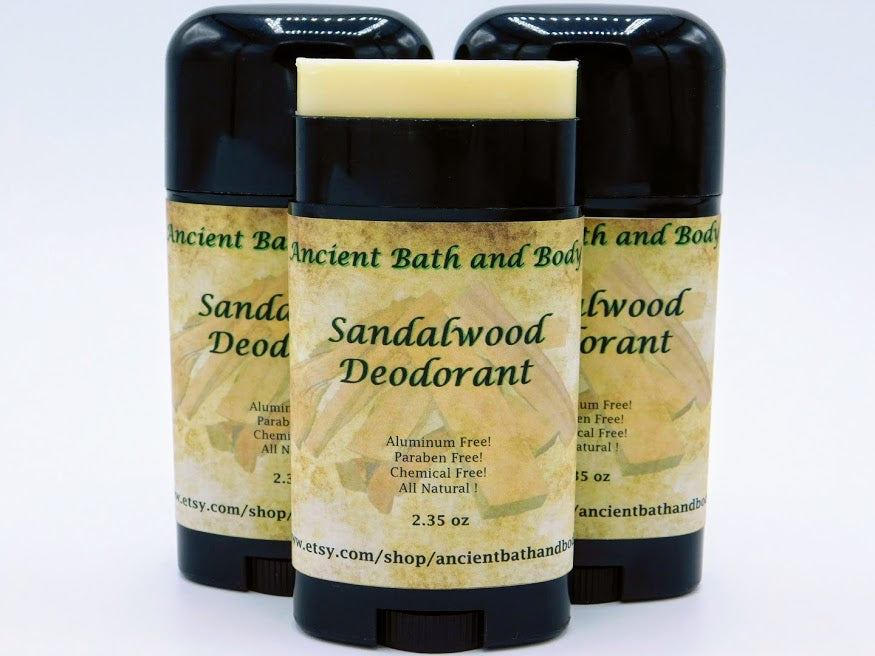 Sandalwood Deodorant, Aluminum Free Deodorant – Ancient Bath and Body